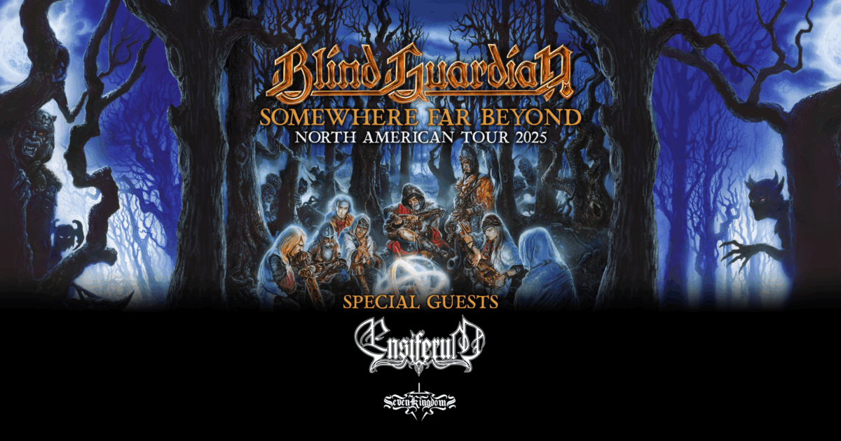 USA & Canada, your metal dreams are now coming true! 🤘🏻 - Blind Guardian